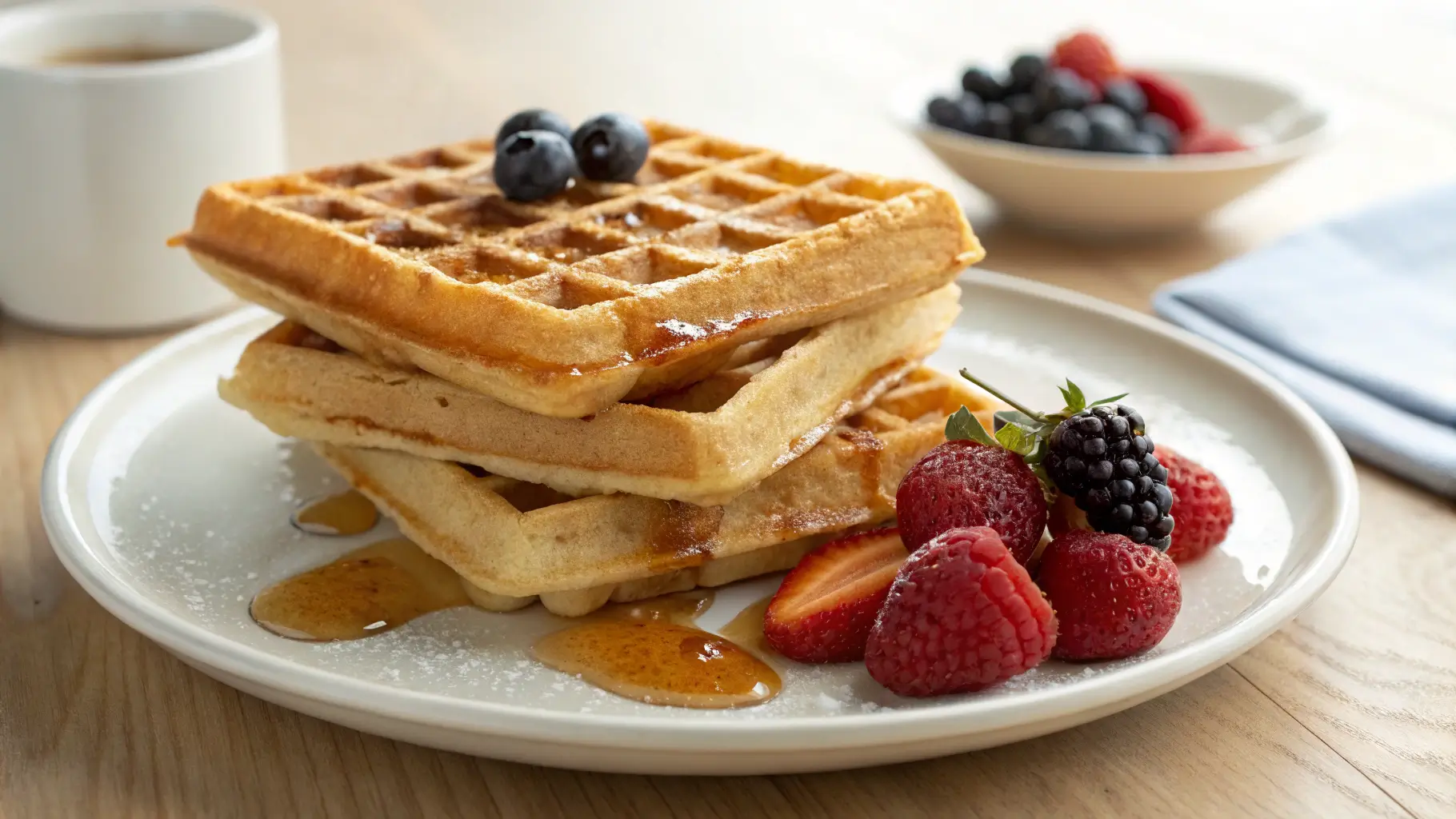Fluffy & Golden: The Best Classic Buttermilk Waffles Recipe